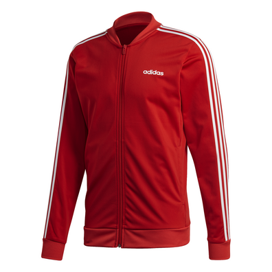 Adidas Back to Basic 3-Stripes Tracksuit (black/red)