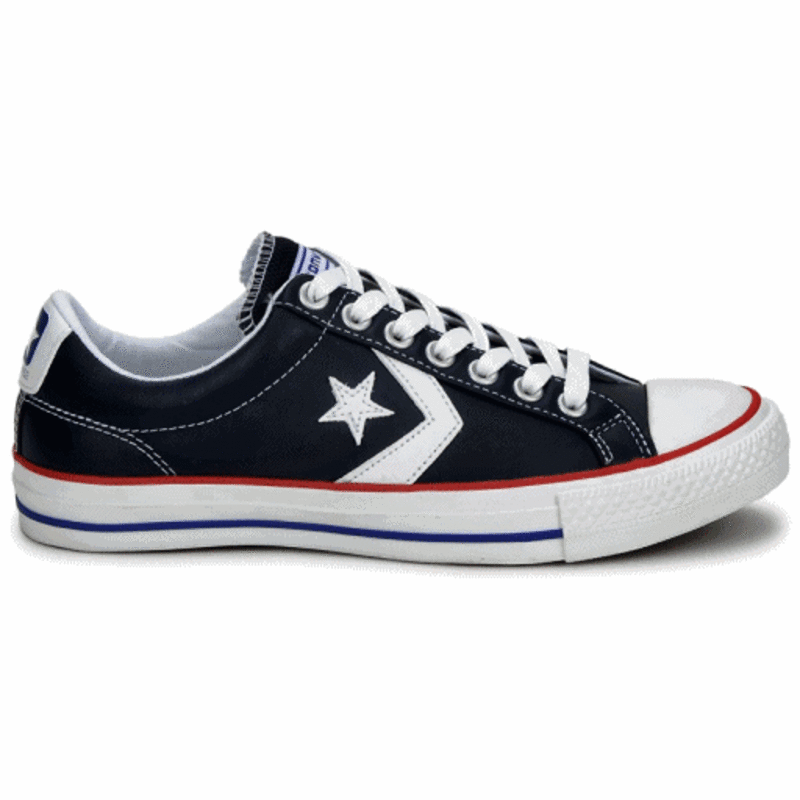 Converse Star Play EV OX (marino/blanco/rojo)