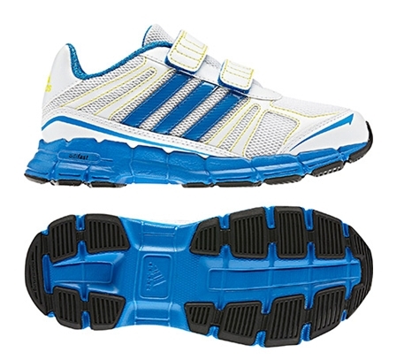 Adidas adifast CF Kids (blanco/azulfuerte)(28-35)