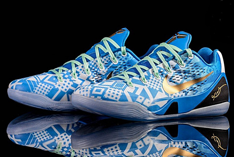 Kobe 9 Hyper Cobalt On Feet