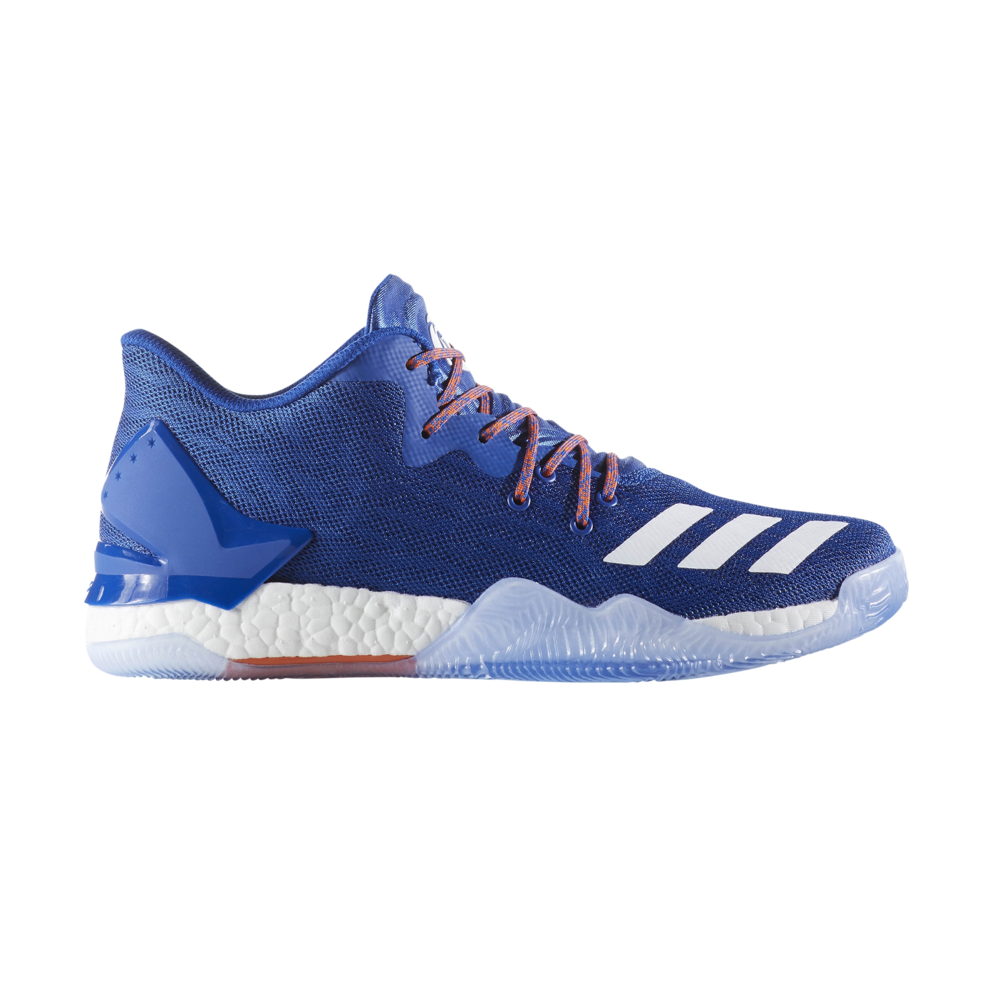 Adidas D Rose 7 Low "Knicks" (blue solid/white/orange)