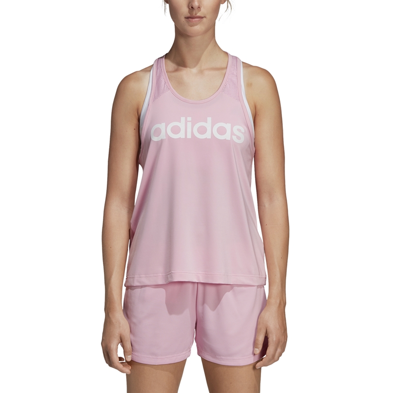 Adidas Design 2 Move Logo Tank Top (true pink)