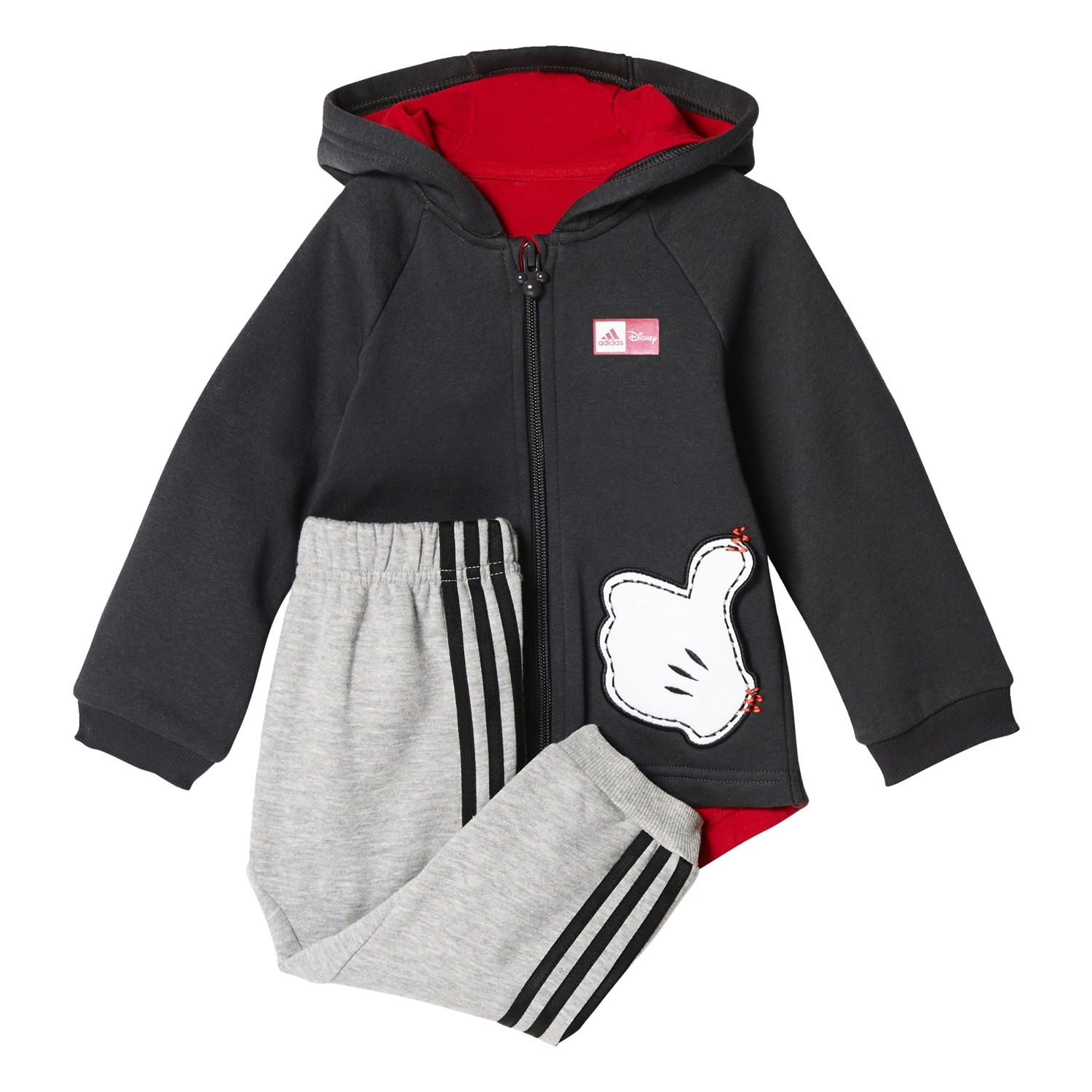 Adidas Infants Disney Micky Mouse Jogger Tracksuit (Utility Blac