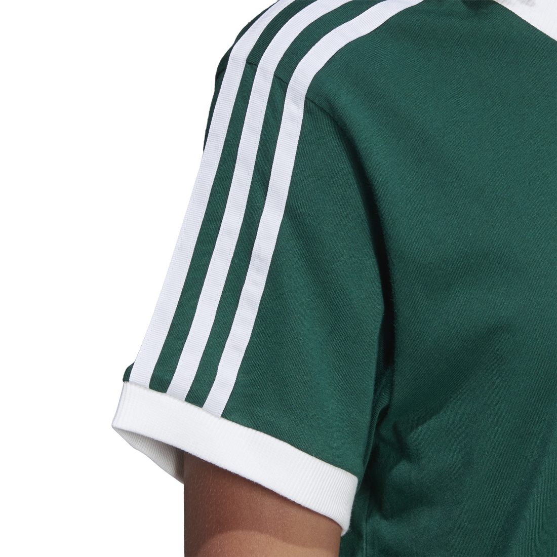 Adidas Originals 3-Stripes Tee W (Collegiate green)