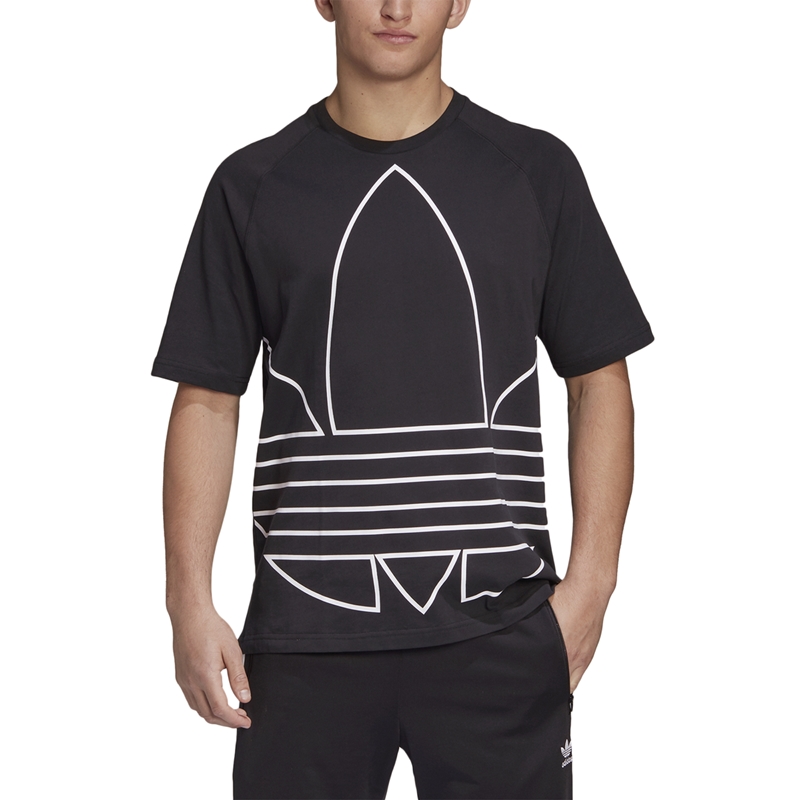 Adidas Originals Big Trefoil Outline Tee (black)
