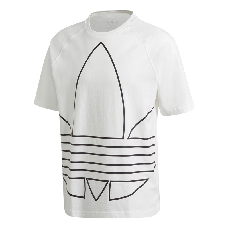 Adidas Originals Big Trefoil Outline Tee (white)
