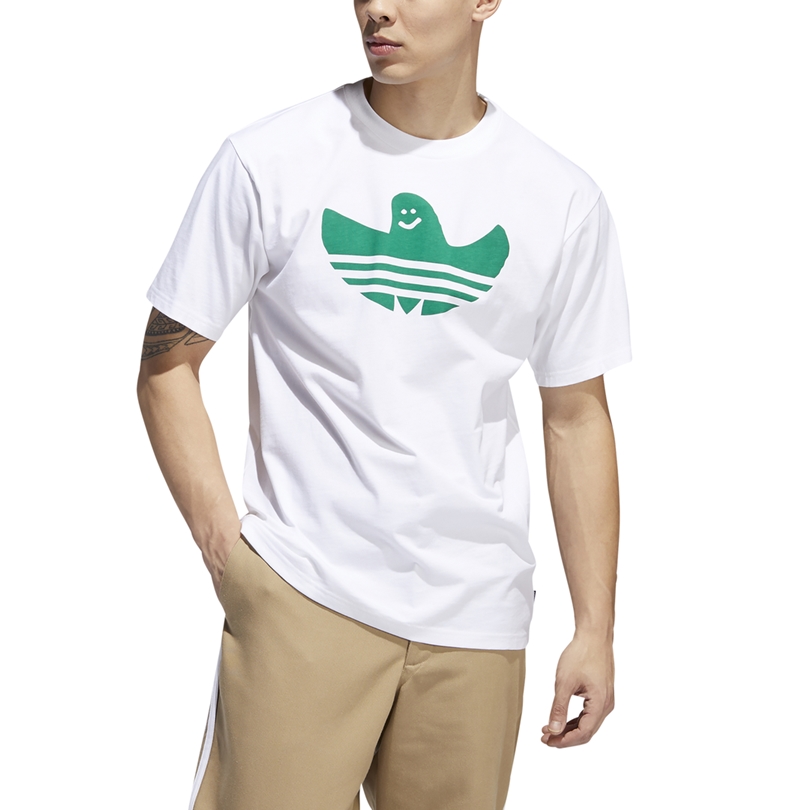 Adidas Originals Shmoo Fill T-Shirt (white / bold green)
