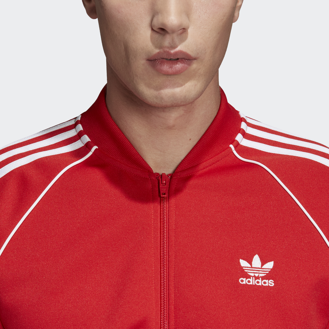 Adidas Originals SST Track Jacket (collegiate red)