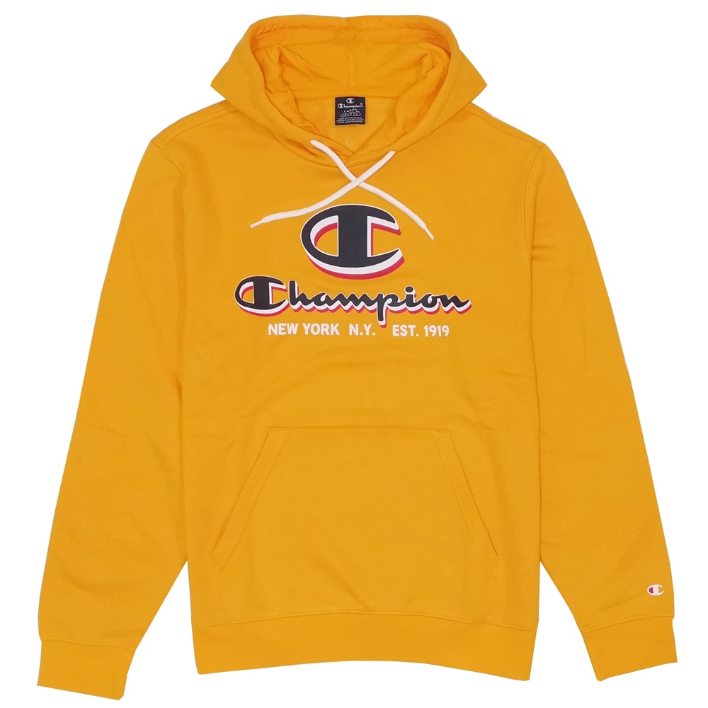 Champion Authentic Classic Graphic Logo Hoodie (OS039-Yellowish)