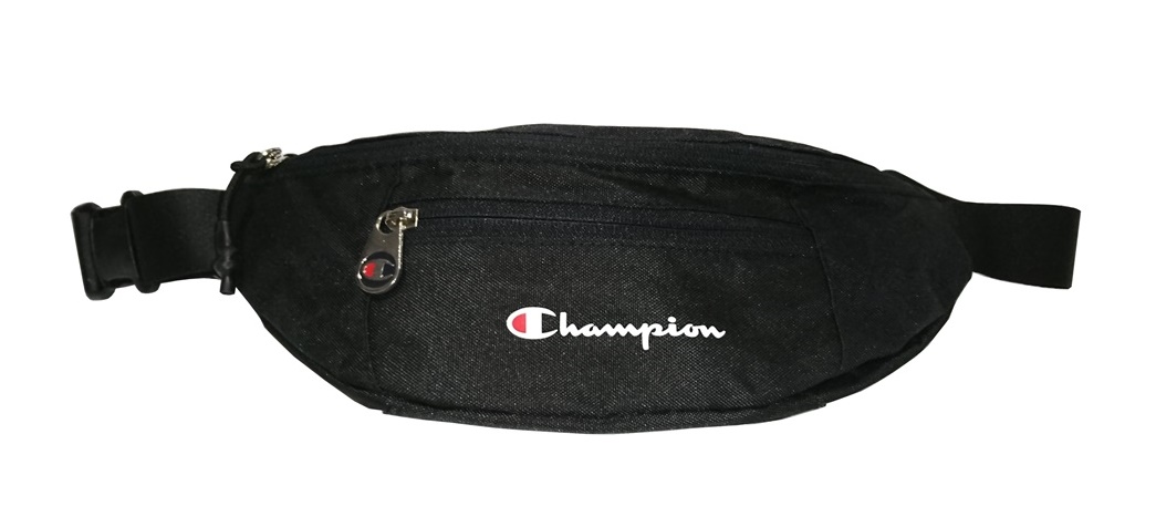 Champion Authentic Logo Waist Pack (Black)