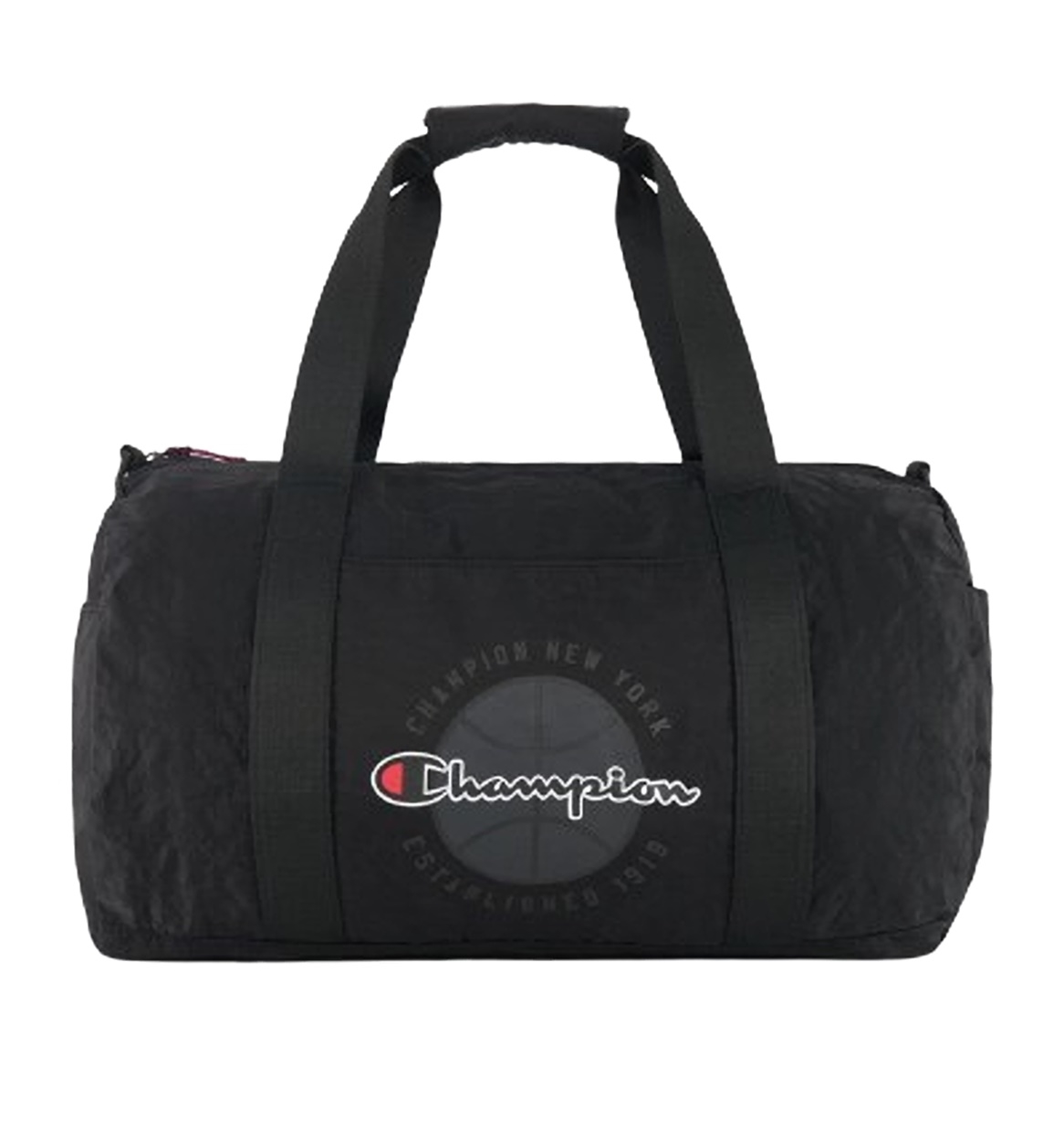 Champion Basketball Medium Duffle Bag with Logo "Black"