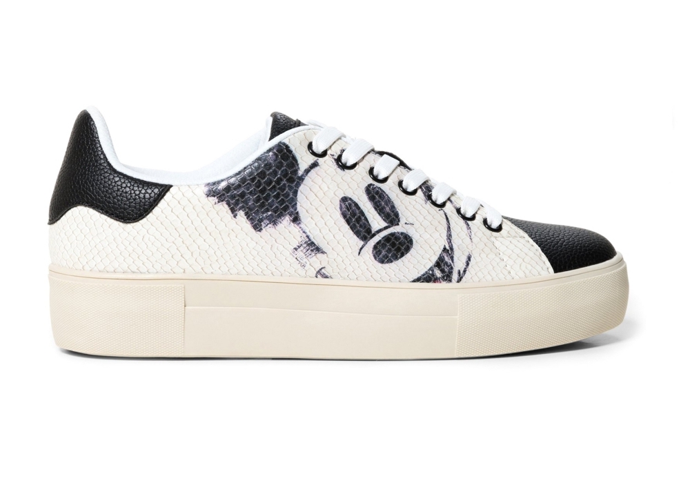 Desigual Disney Mickey Star Sneakers - Manelsanchezstyle.com