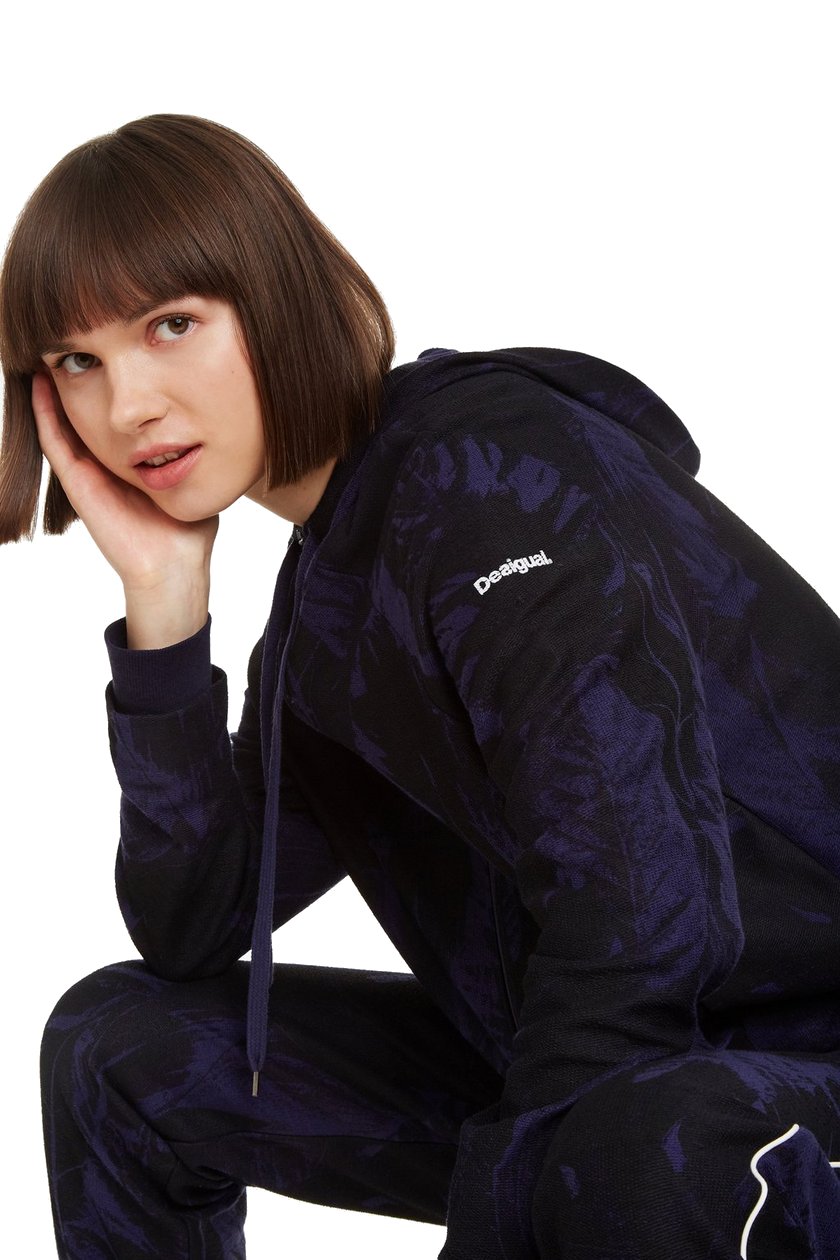 Desigual Sweat Hoodie Bio Patching - Manelsanchezstyle.com