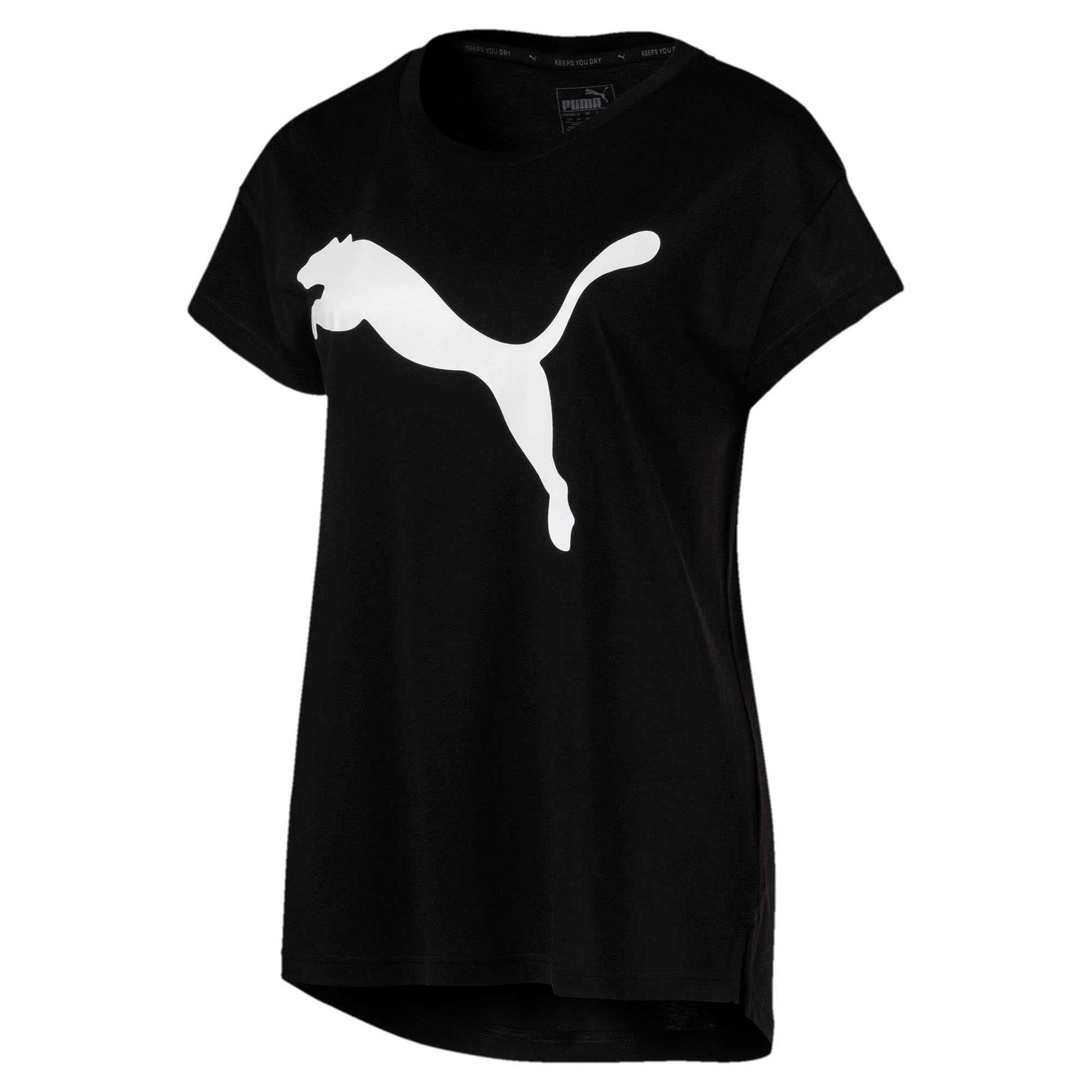 Puma Active Tee Wn´s (Black/White) - Manelsanchezstyle.com