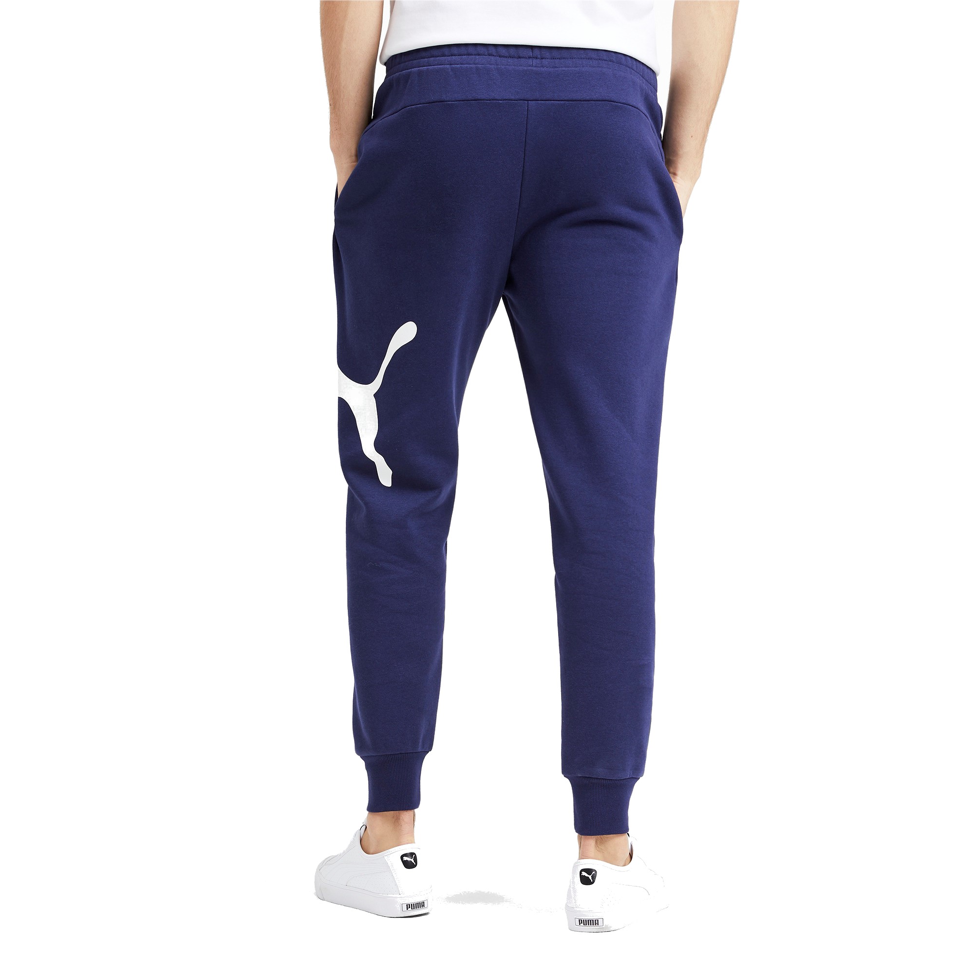 Puma Big Logo Pants FL (peacoat) - Manelsanchezstyle.com