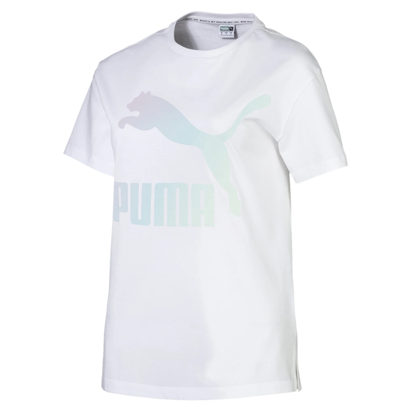 Puma Classics Logo Tee (white) - Manelsanchezstyle.com