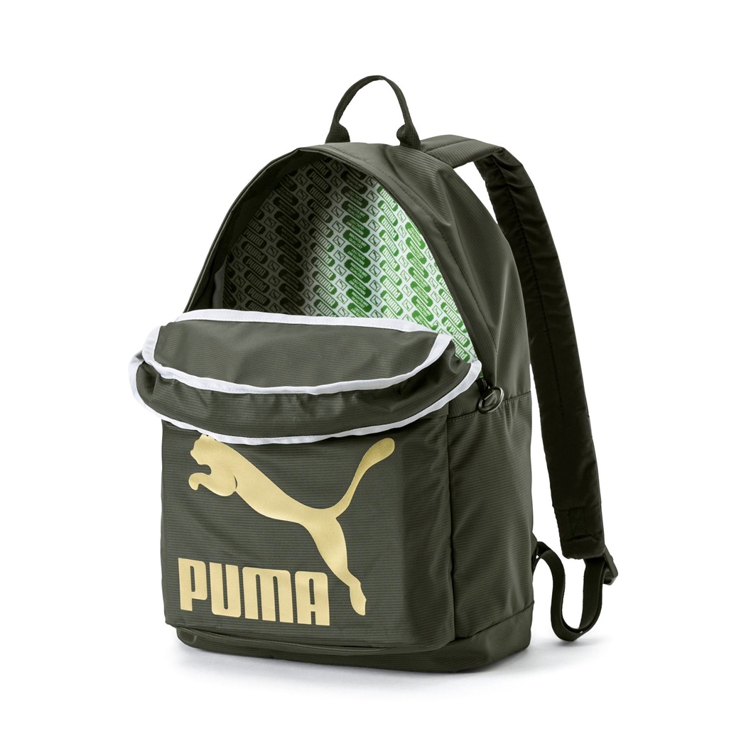Puma Originals Backpack (Forest Night/Gold)