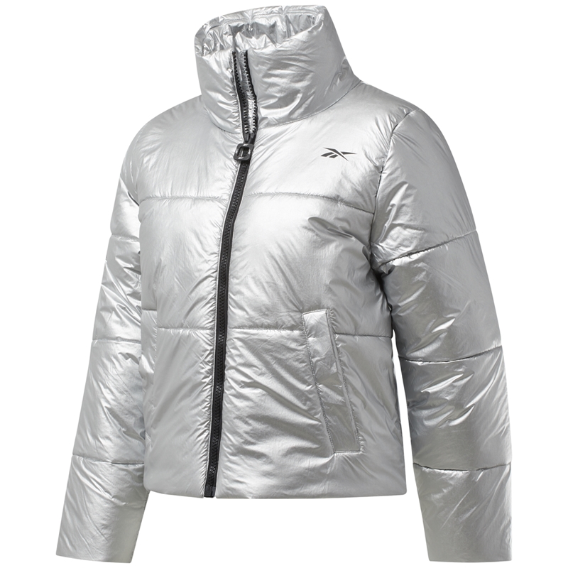 Reebok Studio Puffer Jacket(Matte Silver)