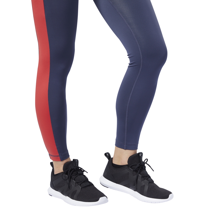 Reebok Training Essentials Linear Logo Tights (blue)