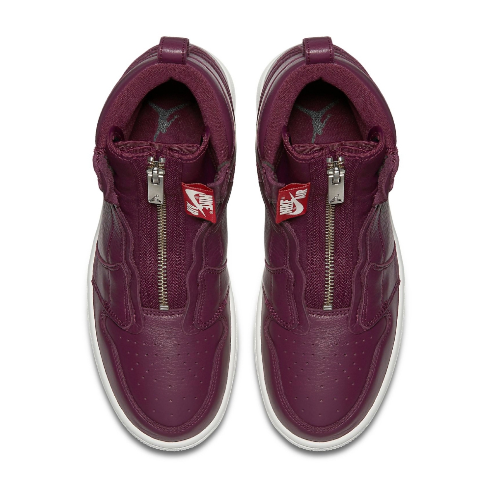 Wmns Air Jordan 1 Hi Zip Prem "Bordex Zip" (600)